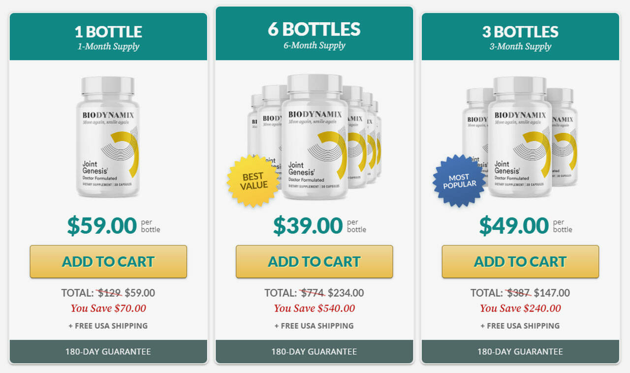 BioDynamix Joint Genesis Reviewed | Tacoma Daily Index