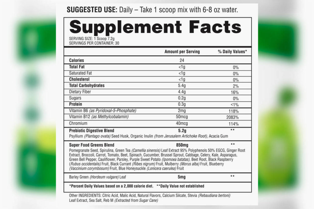 Fiber Greens Reviewed (Barton Nutrition) | Tacoma Daily Index