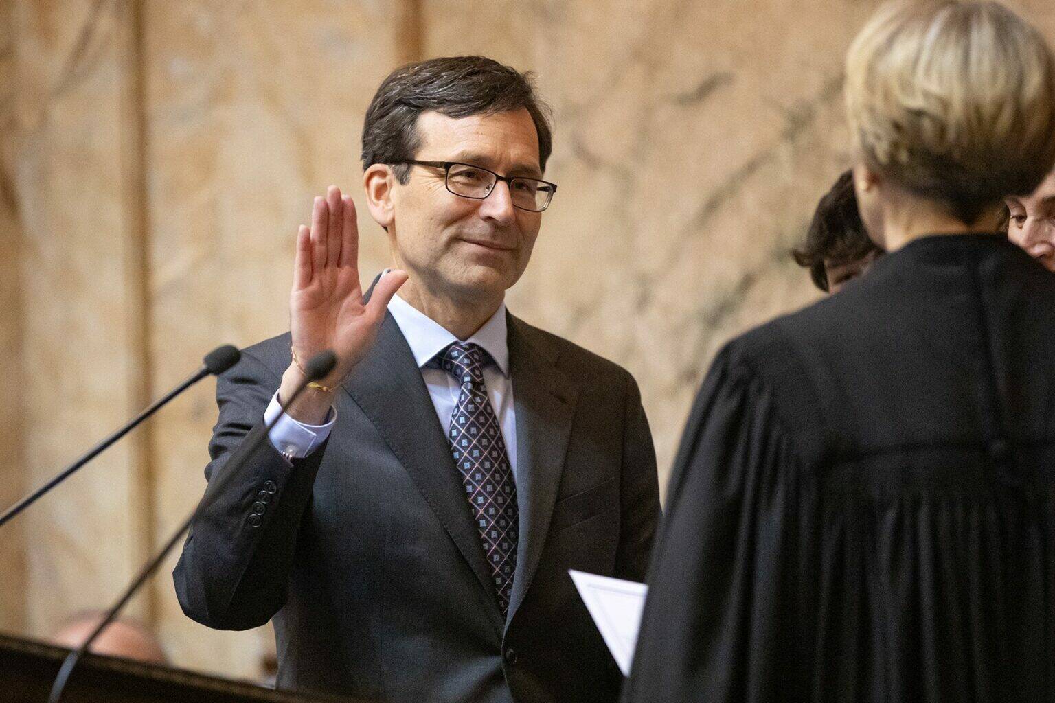 Bob Ferguson sworn in as Washington governor | Tacoma Daily Index